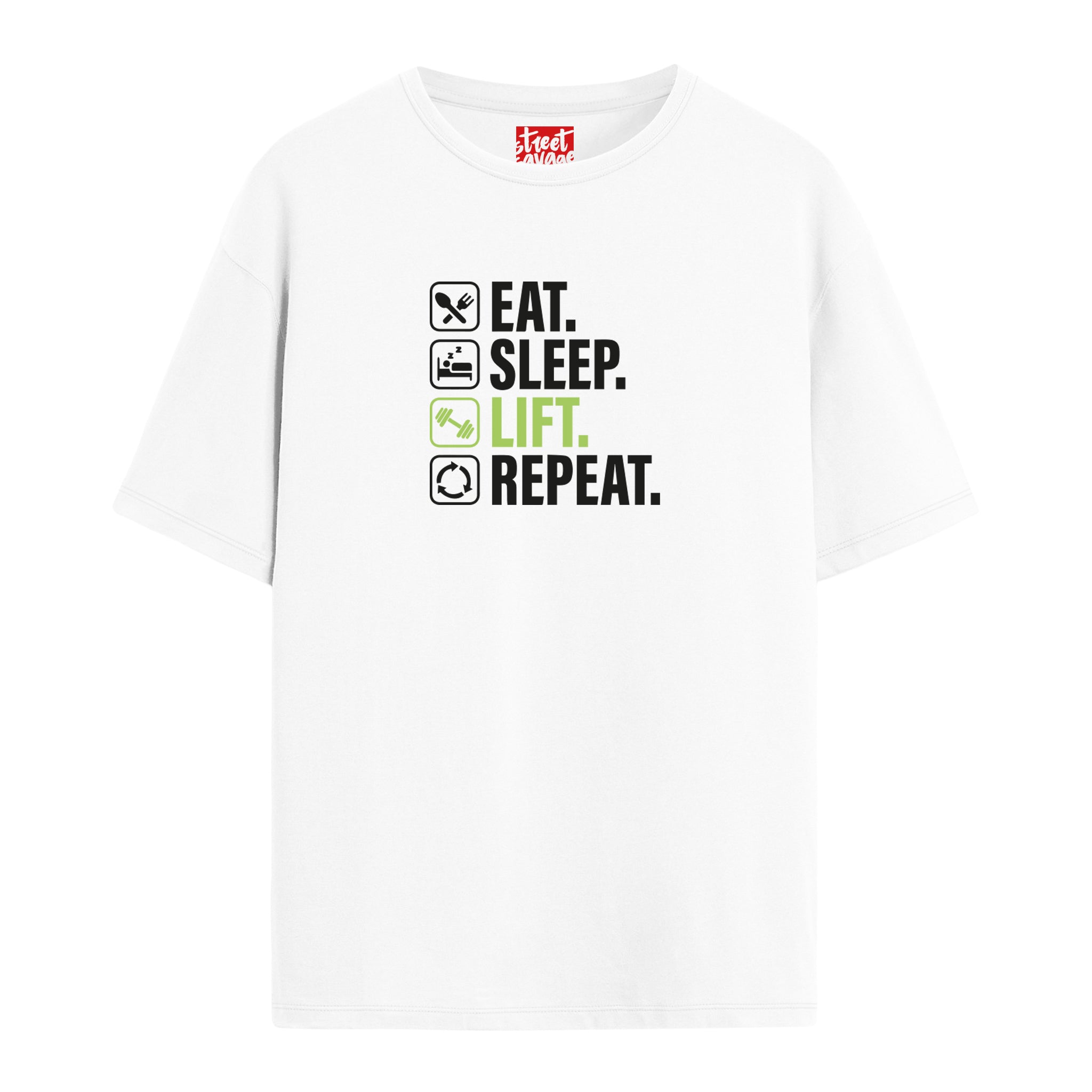 Repeat - Oversize T-shirt – StreetSavageCo